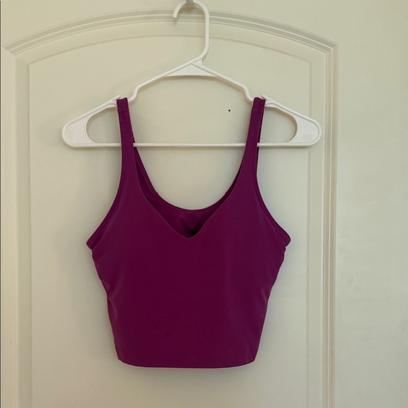 lululemon athletica | Tops | Lululemon Align Womens Purple Tank Top ...